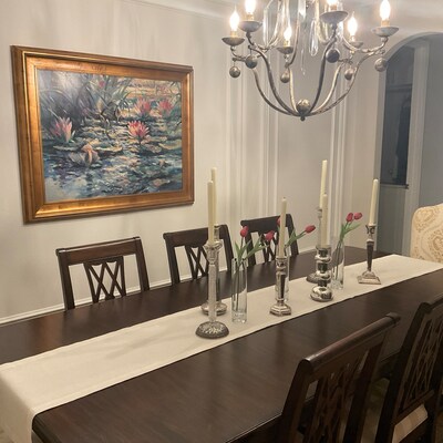 EXTRA WIDE Linen Fabric by the Yard From Europe / UNDYED Linen Fabric ...