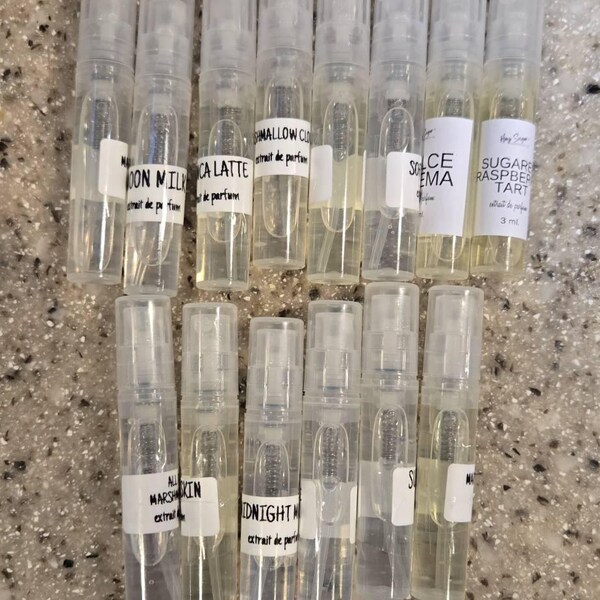 Perfume Samples - Perfume Discovery Set - Five Mini 2 Ml Perfumes ...