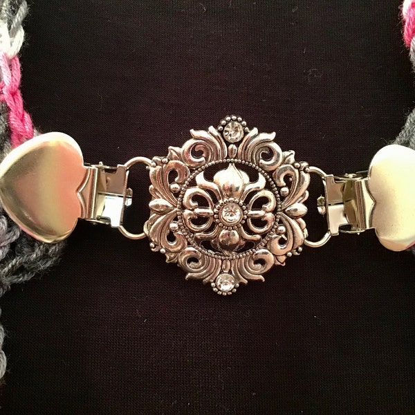 Snowflake Cinch Clip, Sweater Clip, Dress Cinch Clip, Dress Clip ...