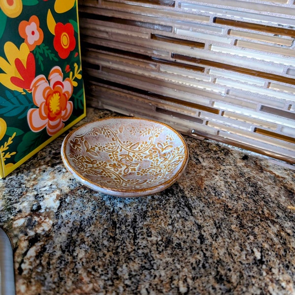 Handcrafted by Me Ceramic Turtle Jewelry Dish, Handmade Pottery Trinket ...