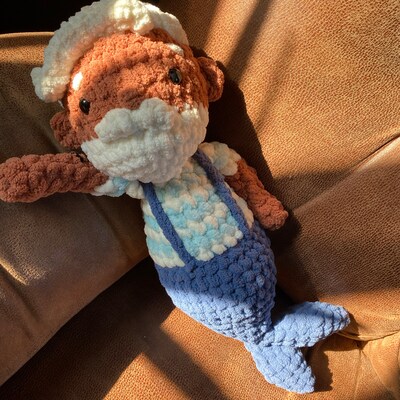The Mini Mermen Amigurumi Pattern Crochet Mini Mermen Plushie - Etsy
