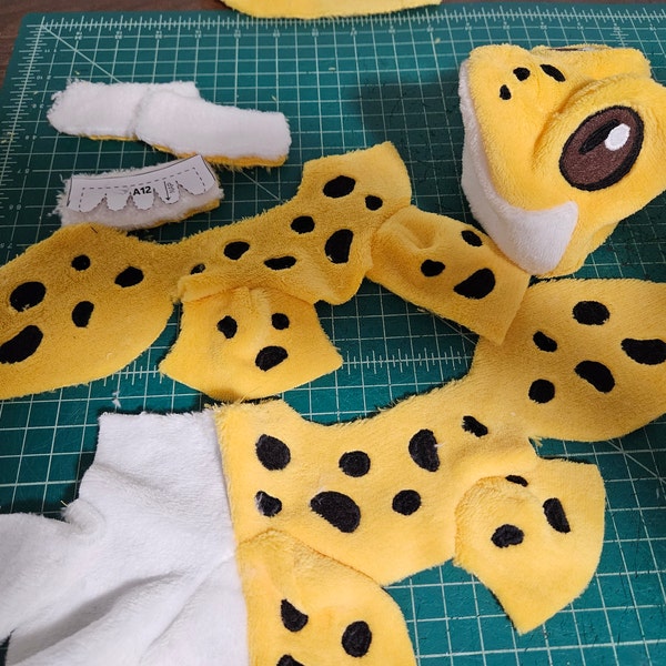 Pet Lizard Plush Sewing Pattern .pdf Tutorial Leopard Gecko Crested ...