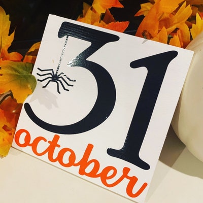 Halloween SVG October 31 Svg October 31st Svg Spider Svg - Etsy