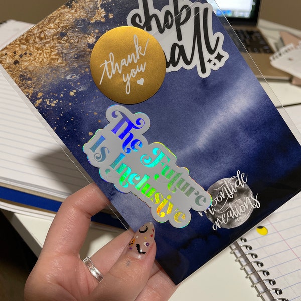 The Future is Inclusive Sticker, Diversity Stickers, Feminist Stickers ...