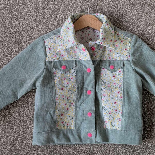 Baby Street Jacket PDF Sewing Pattern ~ Unisex Boys Girls Denim Jacket ...