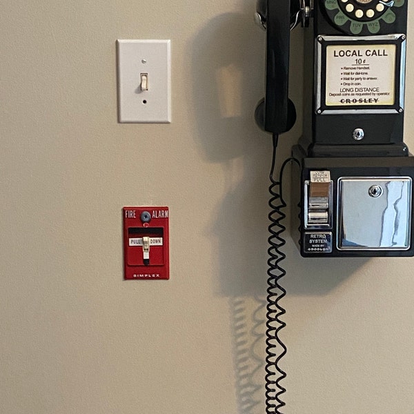 Fire Alarm Light Switch Cover Plate - Etsy