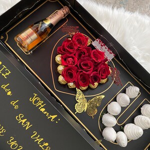 Diamond Heart Flower Box Flower Box Flower Arrangements - Etsy