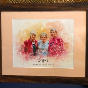 Off Center Custom Matboard Where You Specify Both the Exterior and ...