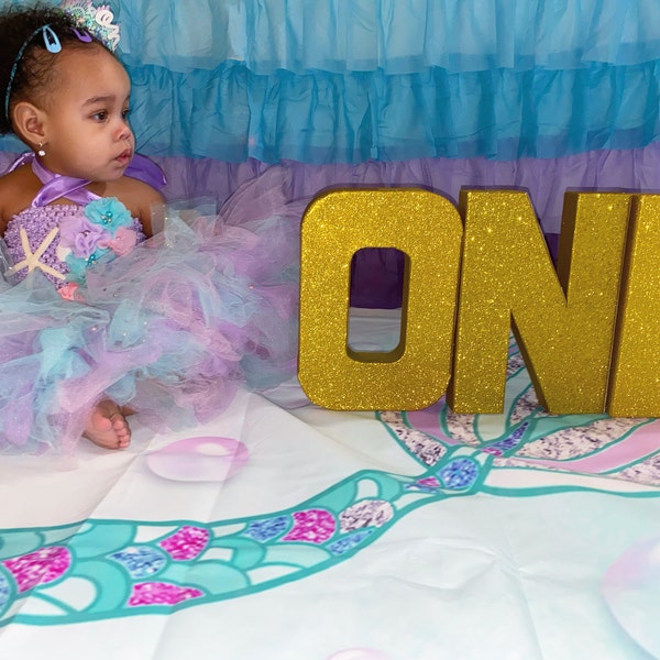 Under the Sea Mermaid Tutu Dress - Mermaid Birthday Dress_ Ocean Themed ...