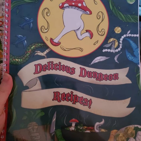 Dungeon Meshi/ Delicious in Dungeon Inspired Recipe Keeping Cookbook - Etsy