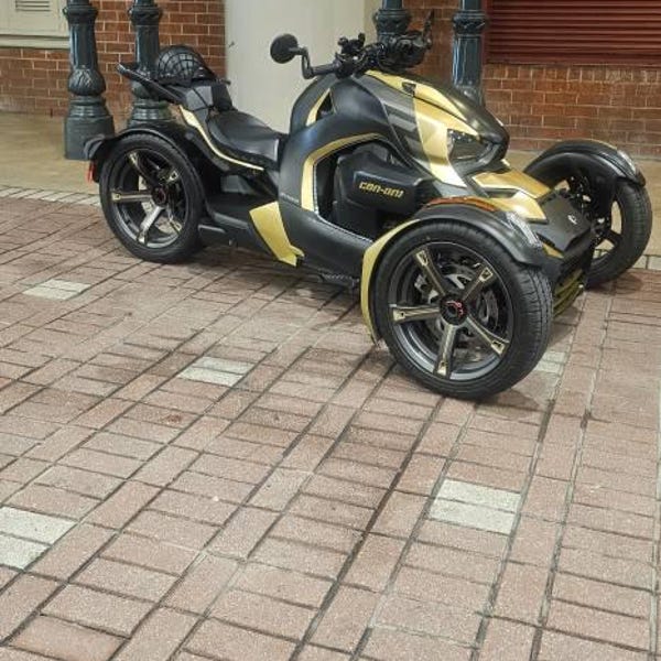 Racing Stripes Ryker Motorcycle Custom Vinyl Decal Personalize Your ...