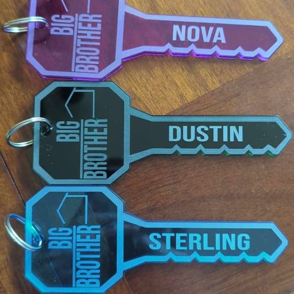 Personalized Big Brother Keys - LARGE - Etsy