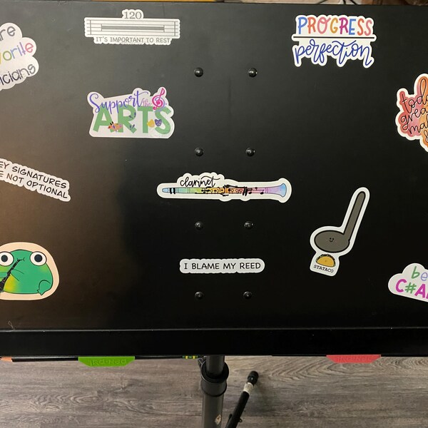 Music Rest Sticker, Funny Music Stickers, Gift for Musician, Band ...
