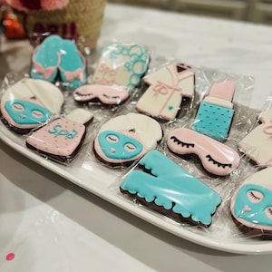 Theme Spa Cookies. One Dozen - Etsy