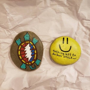 Ninja Turtles Painted Rock Set | TMNT | - Etsy