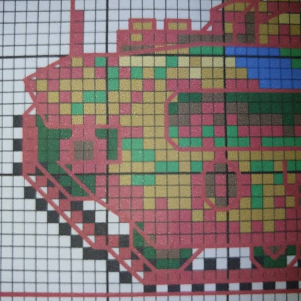 WW2 German Panther Tank Cross Stitch Pattern BOGO Free, War Machine ...