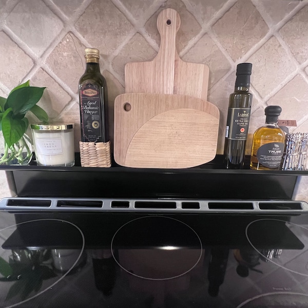 30" Over-the-range Modern Metal Ultraledge(r) Floating Shelf / Display ...