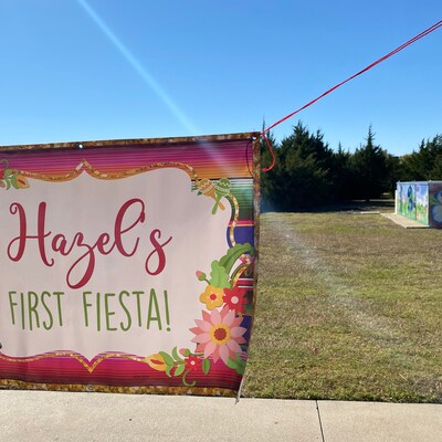 Custom Vinyl Banner for Happy Birthday / Congratulations / Welcome ...