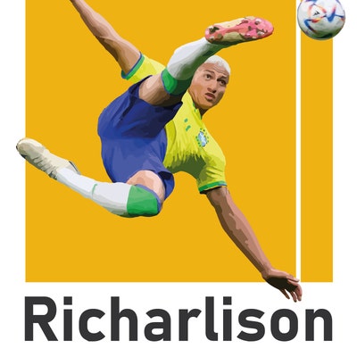 Printable Soccer Stars Poster Bundle, Messi Ronaldo Mbappe, Neymar Wall ...