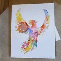 Watercolor Giraffe Print joshua the Giraffe by Jess Buhman, Multiple ...
