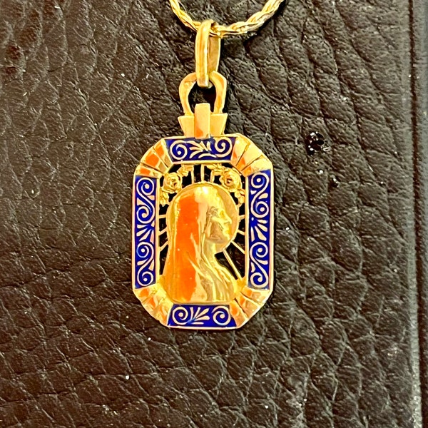 Rare Alphonse Augis Diamond Ruby 18k 750 18 Carats Gold Ring Love Medal ...