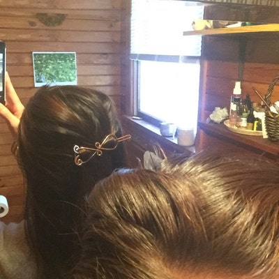 Celtic Knot Infinity Hair Pin Metal Pin Hair Jewelry Hair - Etsy