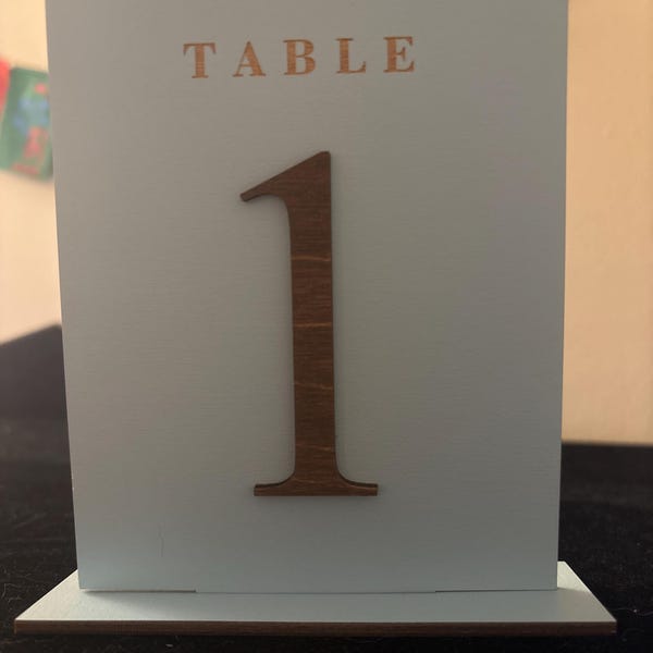 Wooden Wedding Table Number - Wedding Table Decor, Rustic Country ...