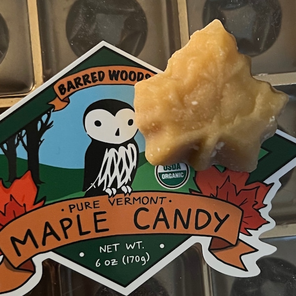 Maple Candy - Gold Gift Box of 15 Maple Leaf Candies - Free Shipping - Etsy