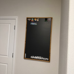Large Personalized Magnet Board-custom Magnetic Message Board-kids Art ...