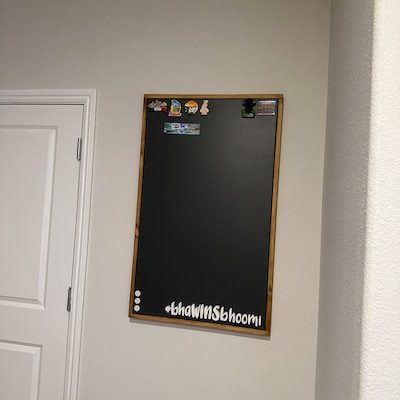 Large Personalized Magnet Board-custom Magnetic Message Board-kids Art ...