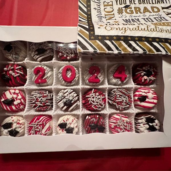 Mini Graduation Chocolate Covered Oreo Gift Set. Graduation Oreos ...