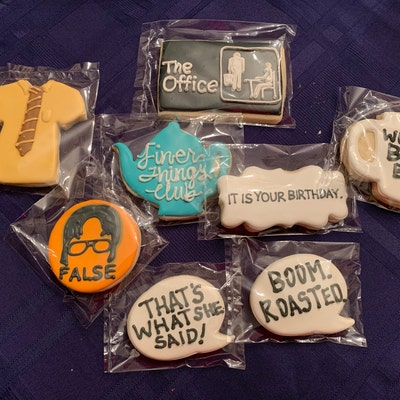 The Office Cookies - Etsy