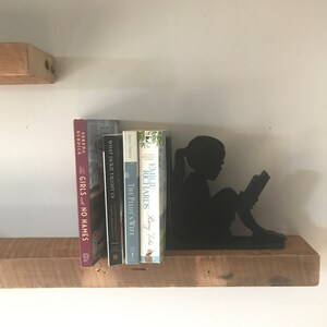 READER GIRL BOOKEND More Reader Kids Available - Etsy