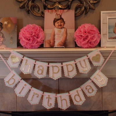 Twinkle Twinkle Little Star Ribbon Garland, Highchair Garland, Photo ...