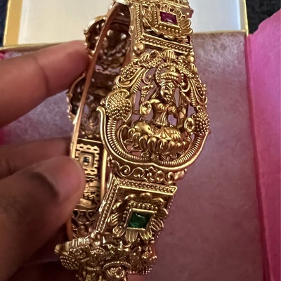 Antique Gold Pearl Belly Chain/bridal Belly Chain/vaddanam/kamarpatta ...