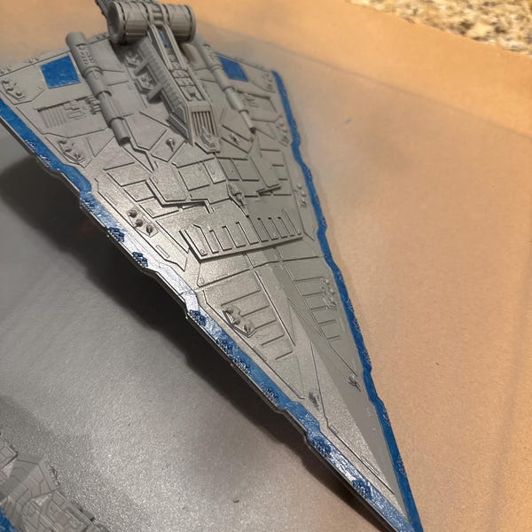 Republic Praetor Mark 1 Battlecruiser for Star Wars Armada Miniatures ...