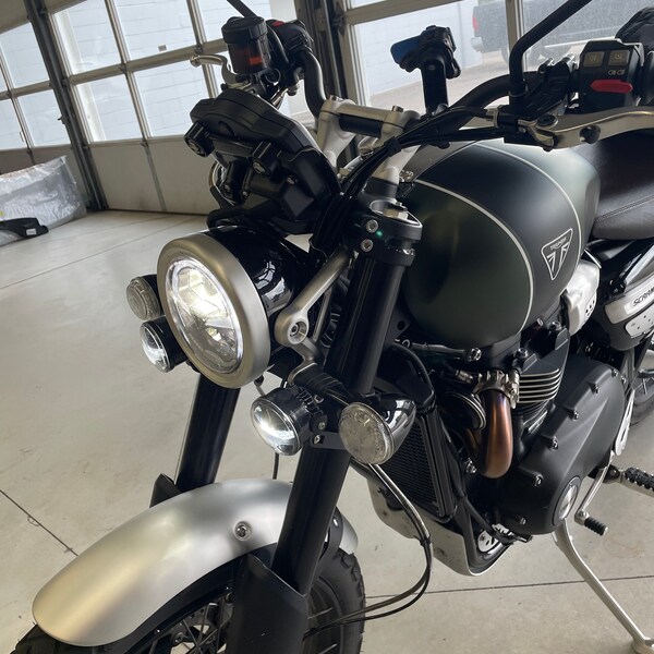 Triumph Scrambler XE XC LED Fog Lights Driving Lights - Etsy