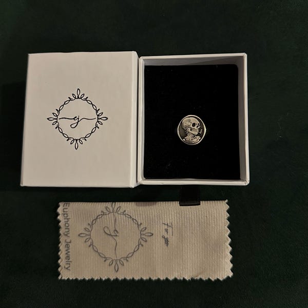 Anatomical Heart Signet Ring, Real Heart Silver Pinky Ring, Medical ...