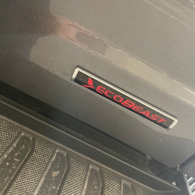 Uncoated Ford Ecobeast, Ecobeauty or Twin Turbo: 2 Emblem Ecoboost ...