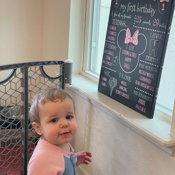 INSTANT DOWNLOAD Printable Pink Mouse Editable All About Me Chalkboard ...