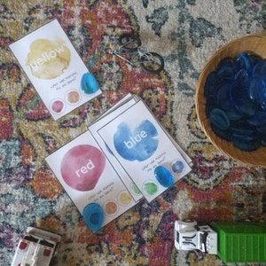 Five Senses Flash Cards, Preschool Printable, Early Learning, Learning ...