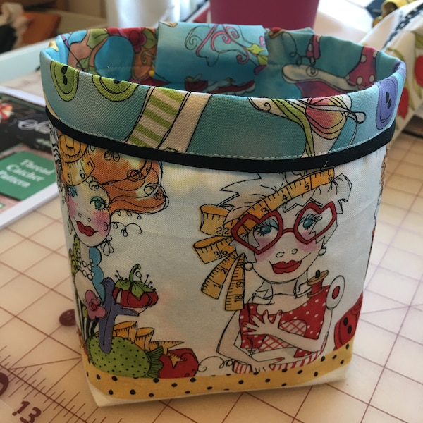 SEW SASSY PDF Thread Catcher Sewing Pattern/supply Kit Combo - Sewing ...