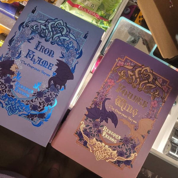 Fourth Wing Rose Gold Dust Jacket - Etsy