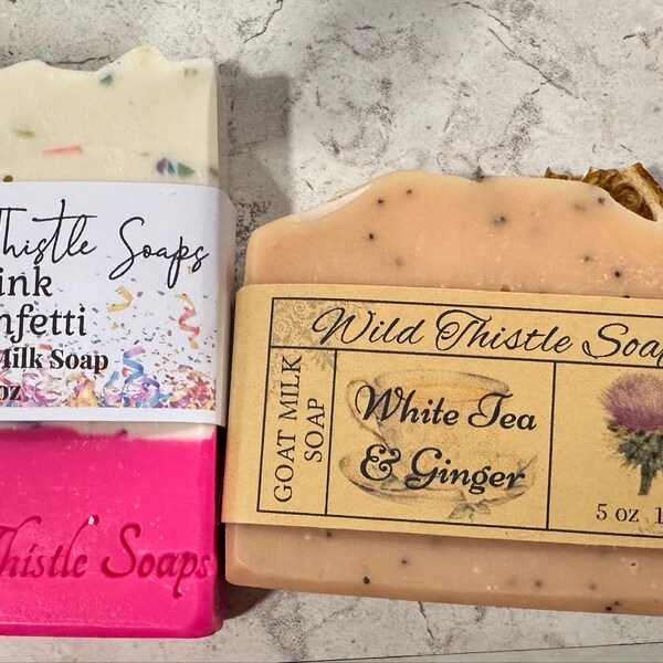 Cold Process Goat Milk Soap, Handmade Soap - Etsy