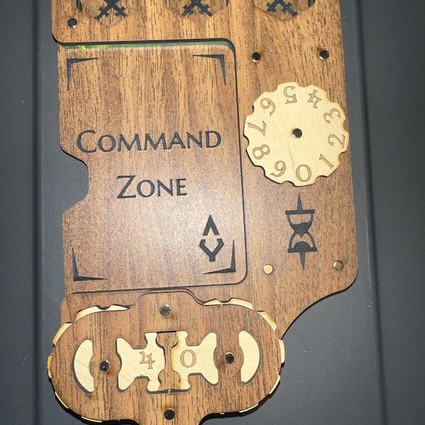MTG EDH Commander Deck Holder - Magic the Gathering Custom Gift - Card ...