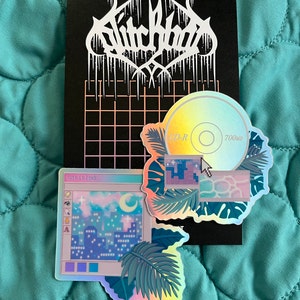 VAPORWAVE VIBES 2.5 Holographic Acrylic Keychain - Etsy