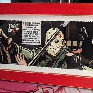 Billy Loomis creative Psychos Scream Comic Panel Print 12 X 12 - Etsy