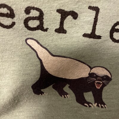 Honey Badger Sticker Sheet for Laptop or Water Bottle FEARLESS No Fear ...