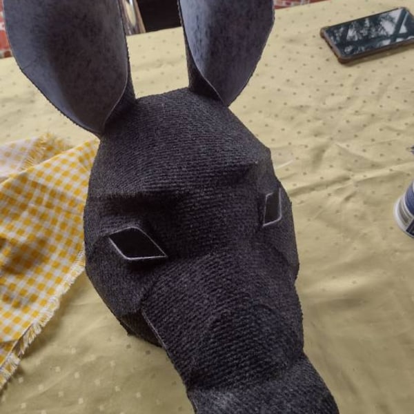 Forest Snake Mask, Template Diy, Kids Mask, PDF Template Low Poly ...