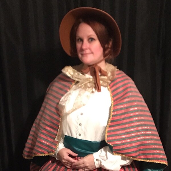 Ladies Civil War Garibaldi Blouse Sizes 6 to 24 Muslin Blouse - Etsy